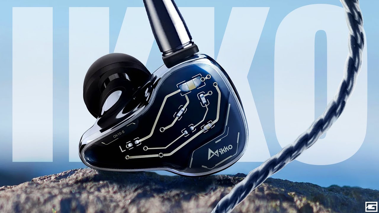 iKKO OH10S 10mm Dual-Magnet Titanium-Coated DD+Knowles 33518 BA Drivers In-Ear Monitor