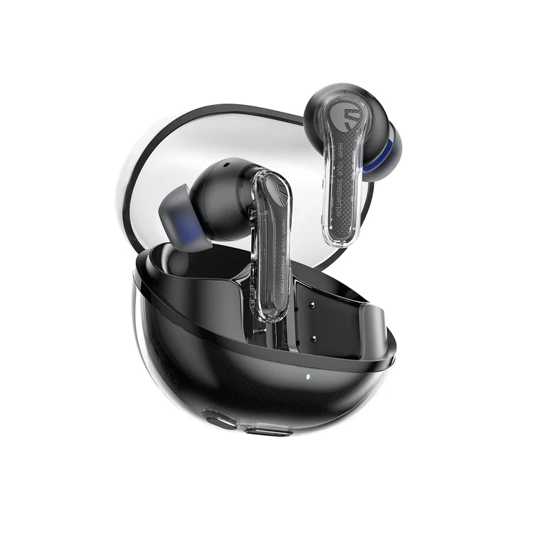 Soundpeats Clear See-through Earbuds with Good Sound