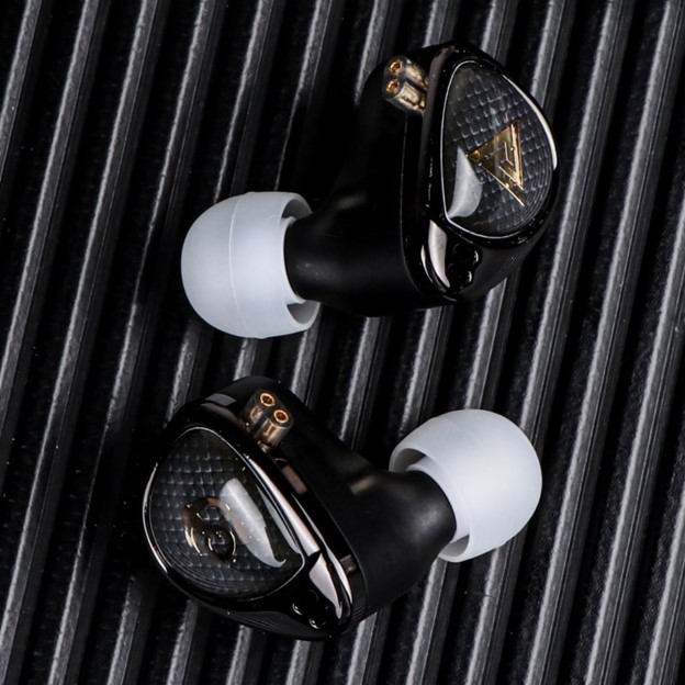 QKZ x HBB Khan 2DD Dynamic Driver HiFi IEM with 3D Printed Ergonomic ...